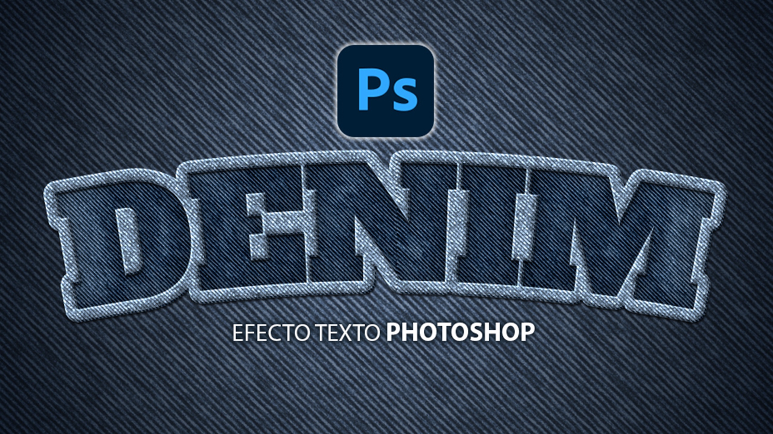Letras bordadas en photoshop - Aprende Facil