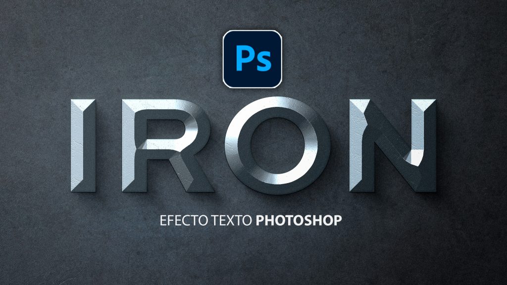 Letras metal Photoshop - Aprende Facil