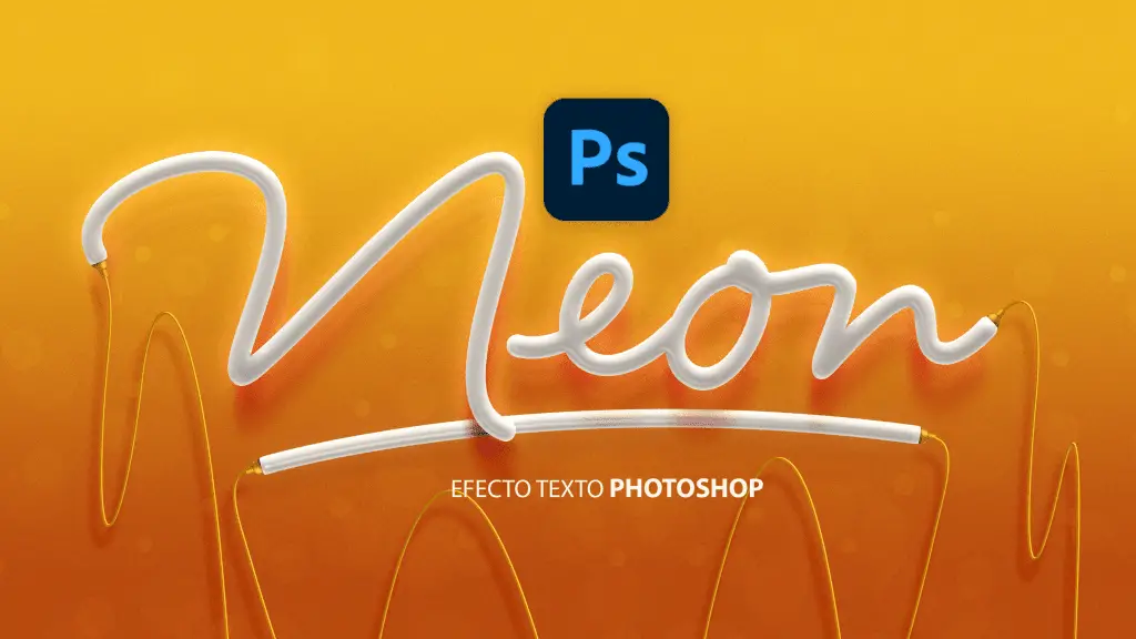 How to make led text Photoshop - Aprende Facil